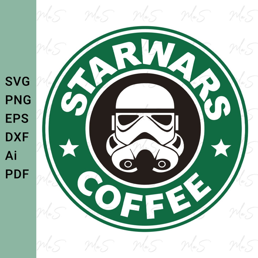 STAR WARS COFFEE Svg // Caffè Svg // Star Wars Mask // Star Wars Svg ...