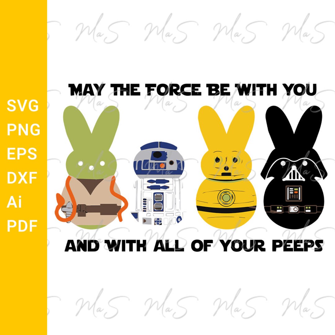 Darth Vader Svg | Easter Peeps Svg | STAR WARS Peeps Svg | Star Wars ...