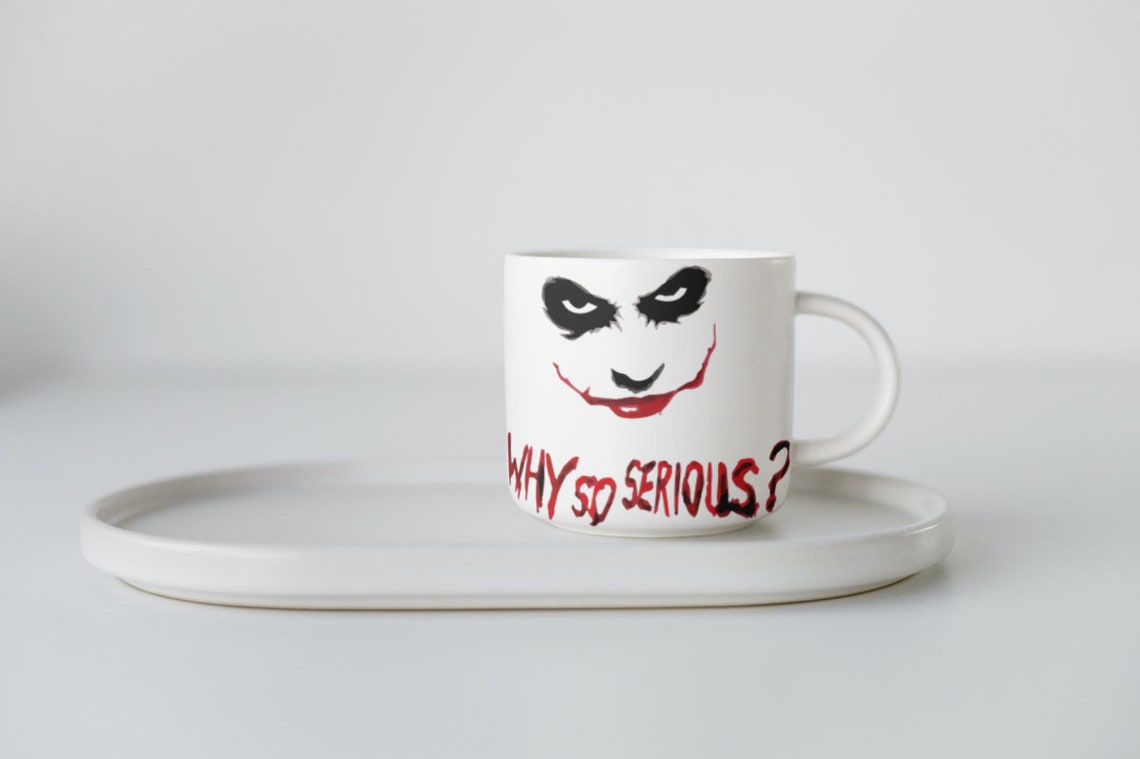 JOKER Svg | Why so Serious? Svg | Joker Smile | Gothic Joker Loughing ...