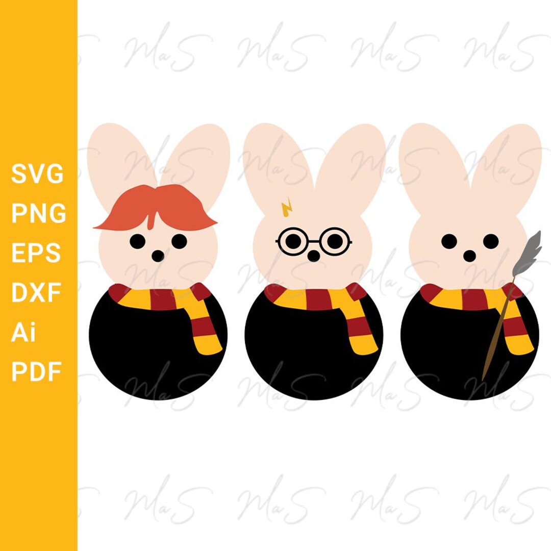 Easter Magic Wizard Svg | Easter Peeps Svg | Easter Bunny Chillin With ...