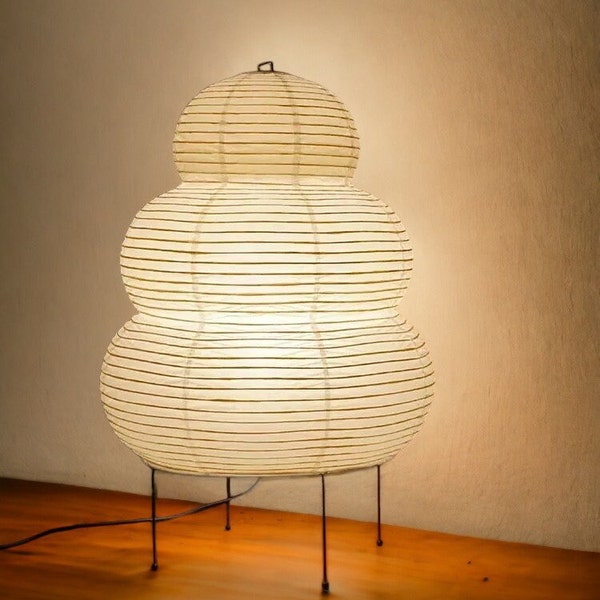 Standing Japanese Paper Lamp - Etsy