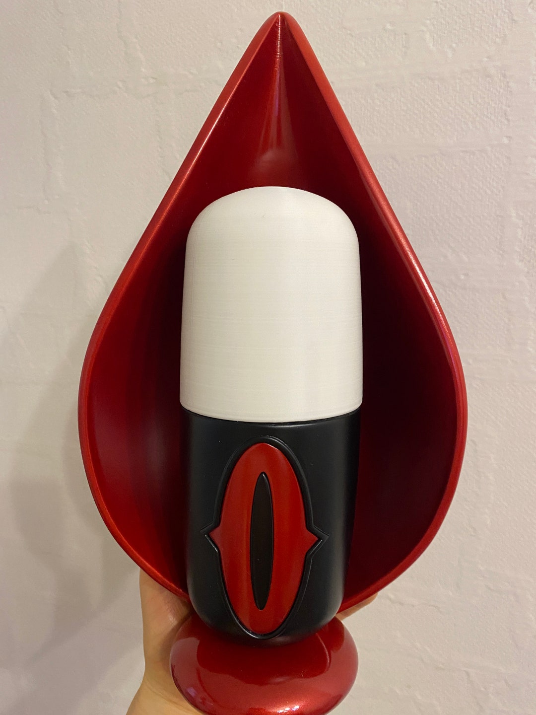 Alastor the Radio Demon Cosplay Staff- Alistor's Microphone Cane - Etsy ...