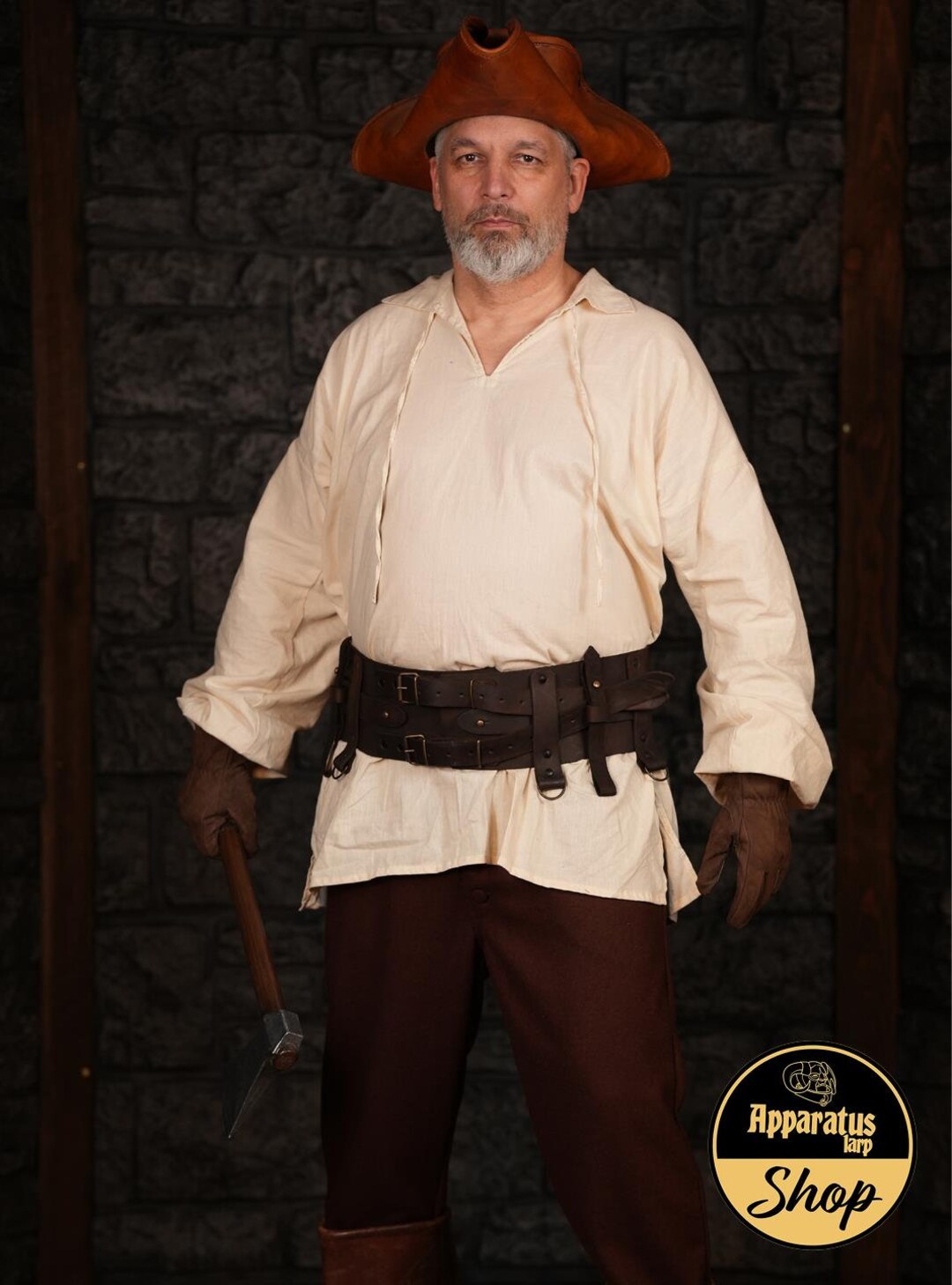 Musketeer Shirt Remy Natural - Etsy