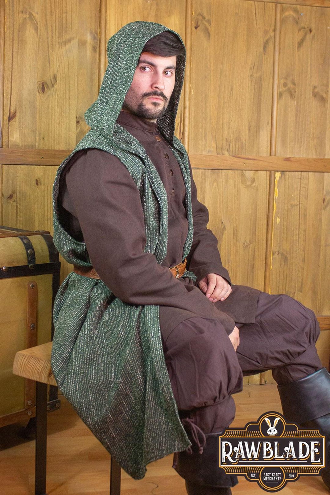 Janus Tunic Green - Etsy UK
