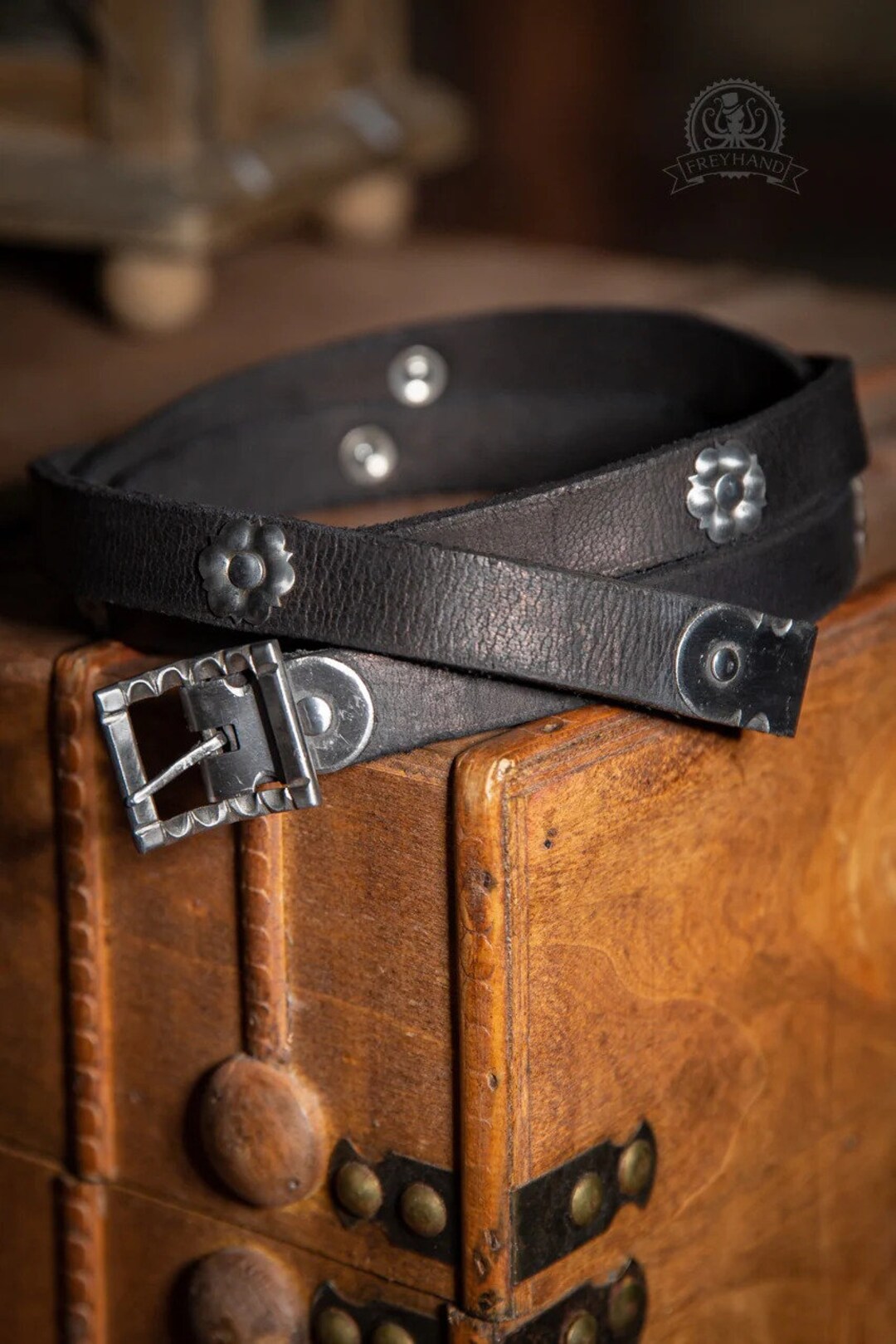 Decorated Belt, Tungsten Black - Etsy