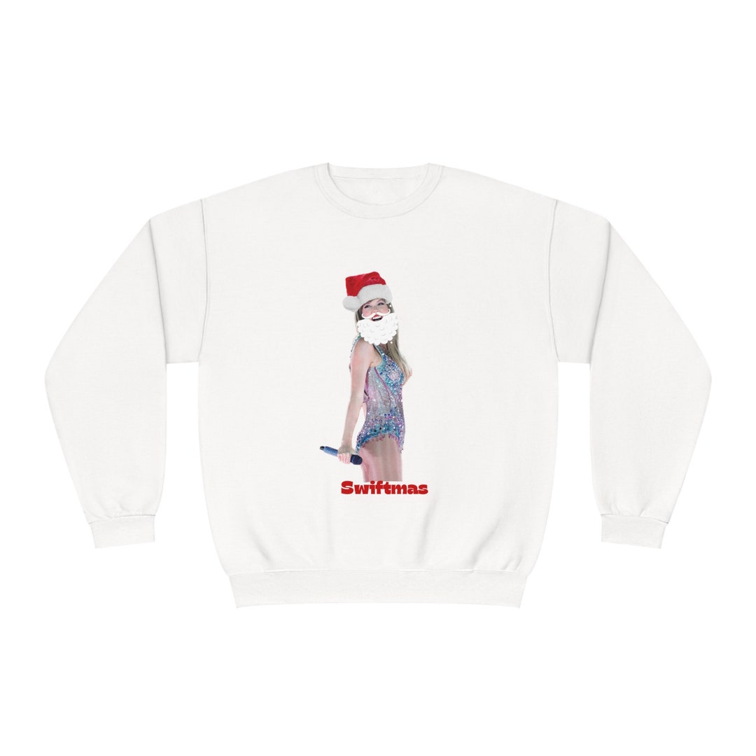 Taylor Swift Swiftmas Christmas Crewneck, Meme Funny Taylor Swift Shirt ...