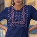 Embroidery Ethnic Neckline Patch Floral Pattern SVG, Traditional Neck ...