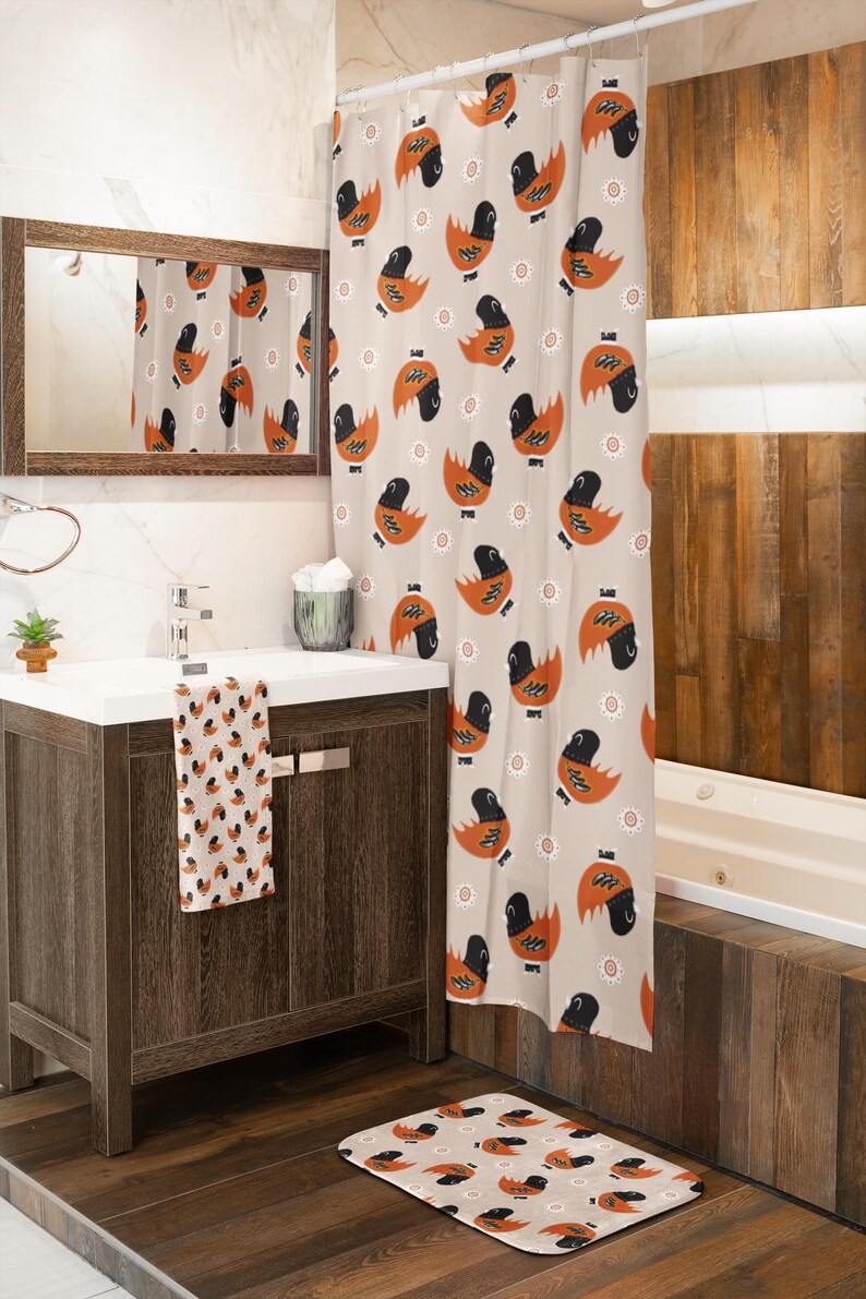 Baltimore Orioles Bird Seamless Pattern PNG, Folk Art Bird Animal ...