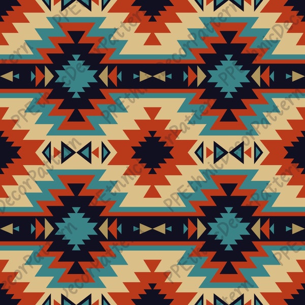 Navajo Pattern - Etsy