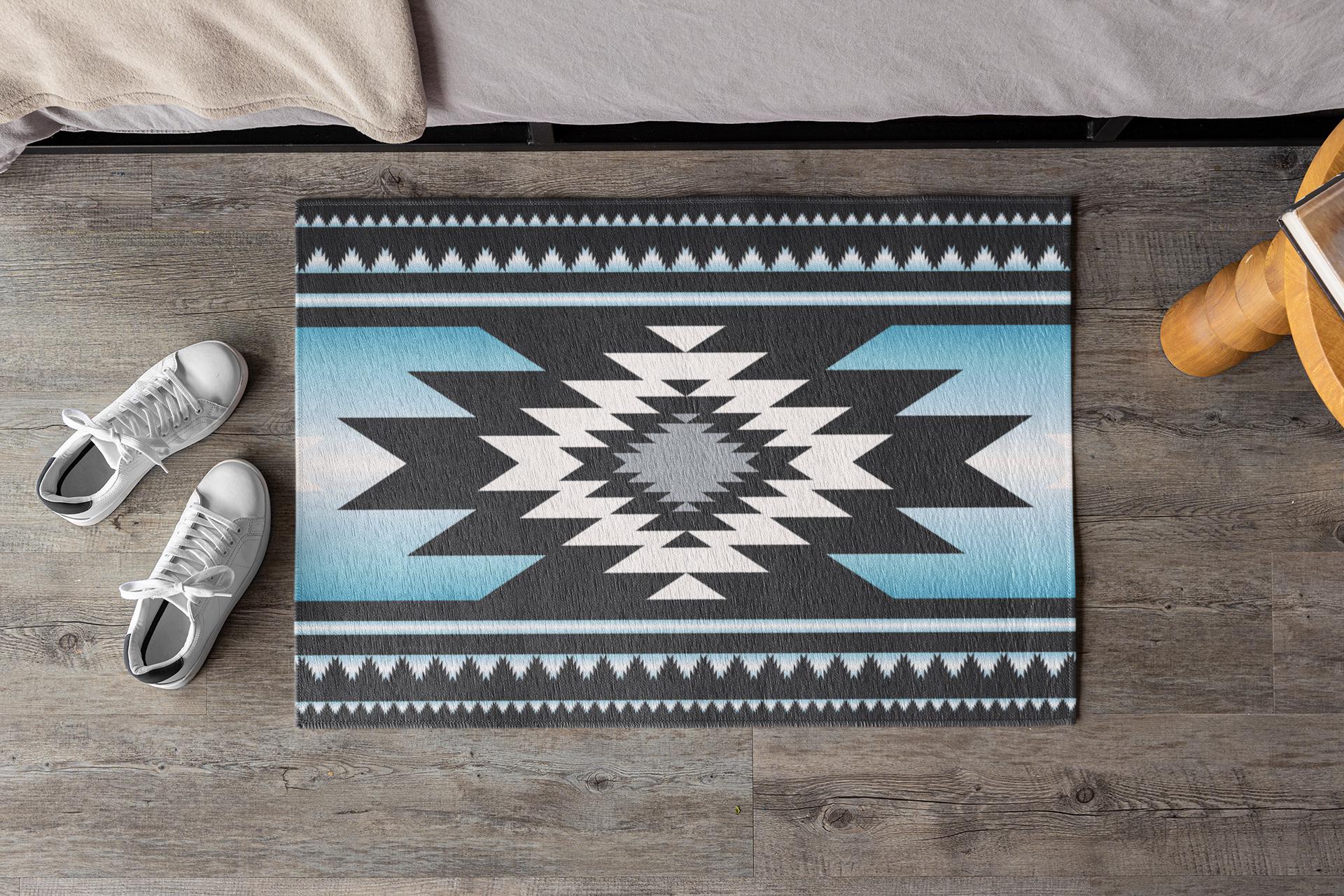 Native American Southwestern Navajo Runner Rug, Table Runner Ethnic ...