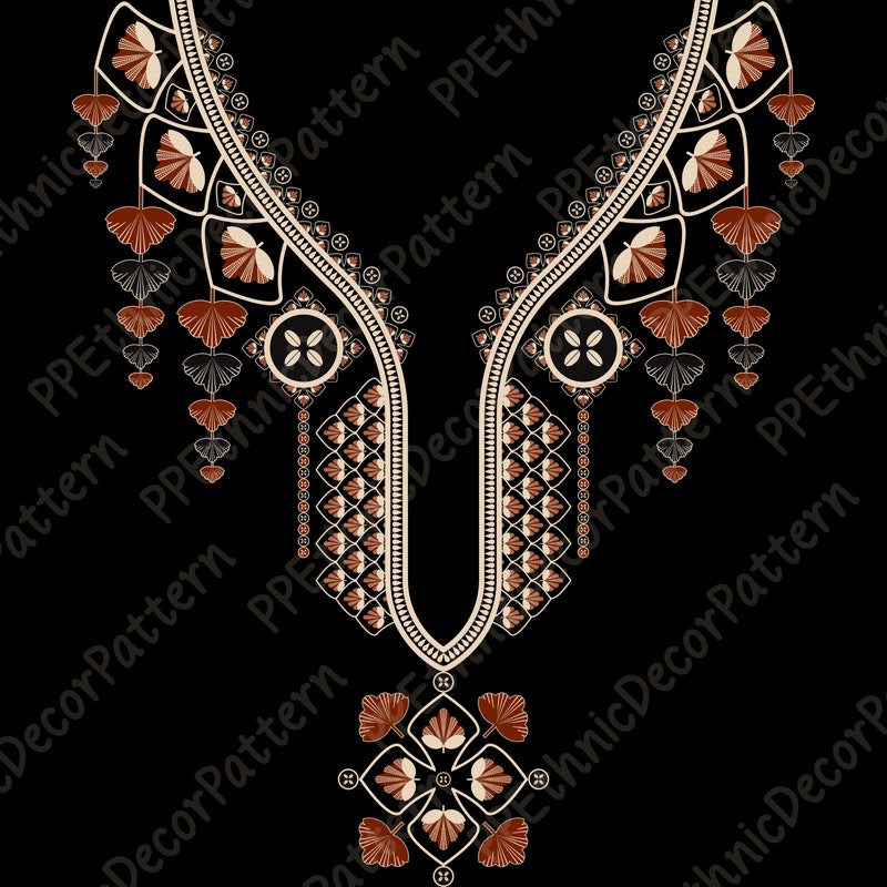 Collar Embroidery - Etsy