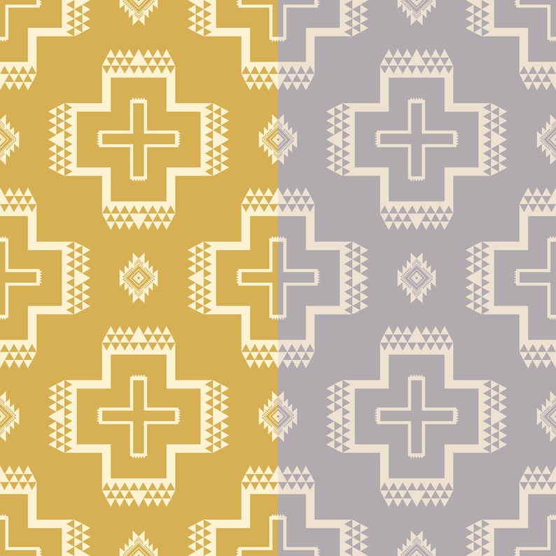 Bundle#9 Modern Native American Indian Southwest Geometric Seamless ...