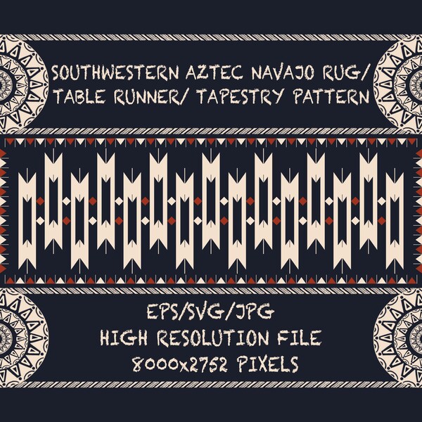 Southwestern Rug - Etsy