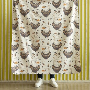 Generative AI Native American Eagles and Feathers Seamless Pattern ...