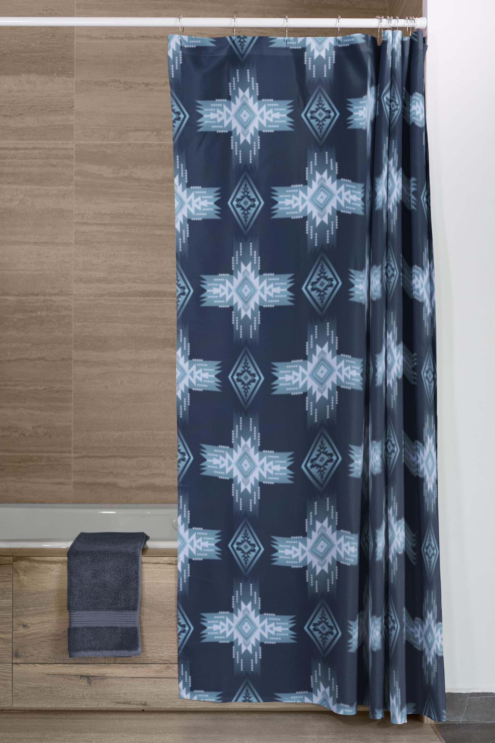 Modern Blue Native American Southwestern Home Decor Seamless Pattern ...