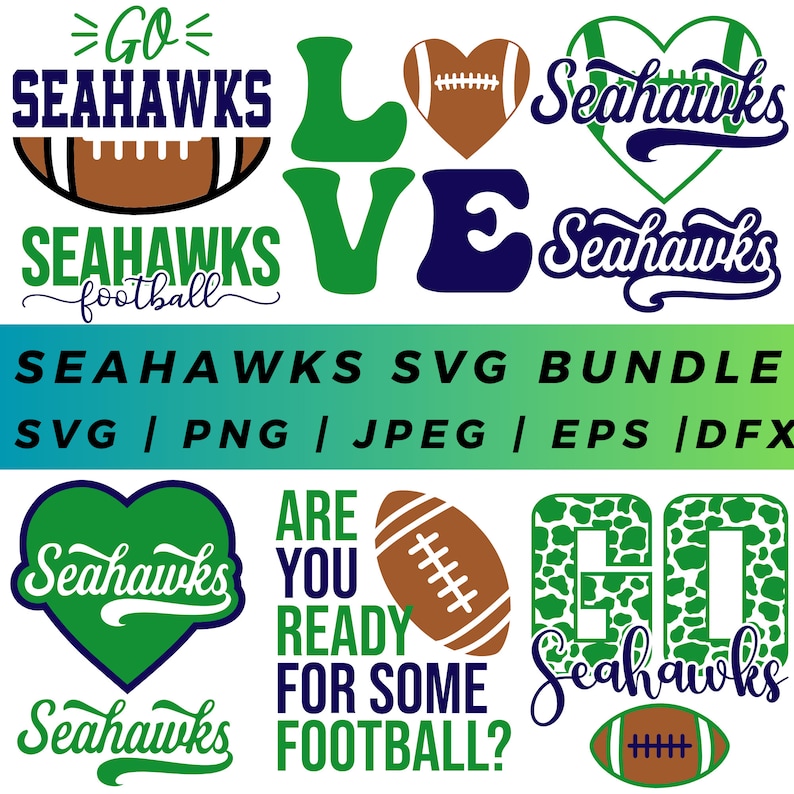 Seahawks Svg Bundle, Seahawks Png Bundle, Seahawks Shirt Svg, Instant ...