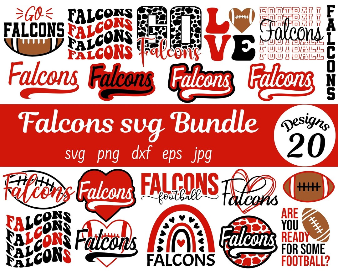 Go Falcons Svg Bundle, Falcons Png Bundle, Falcons Shirt Svg, Instant ...