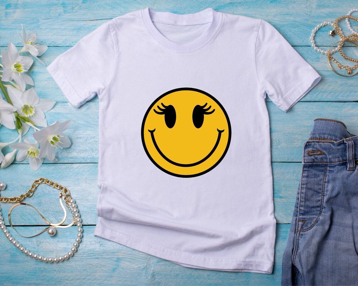 30 Happy Face Svg, Smiley Face Bundle, Groovy Svg, Melting Face Svg ...