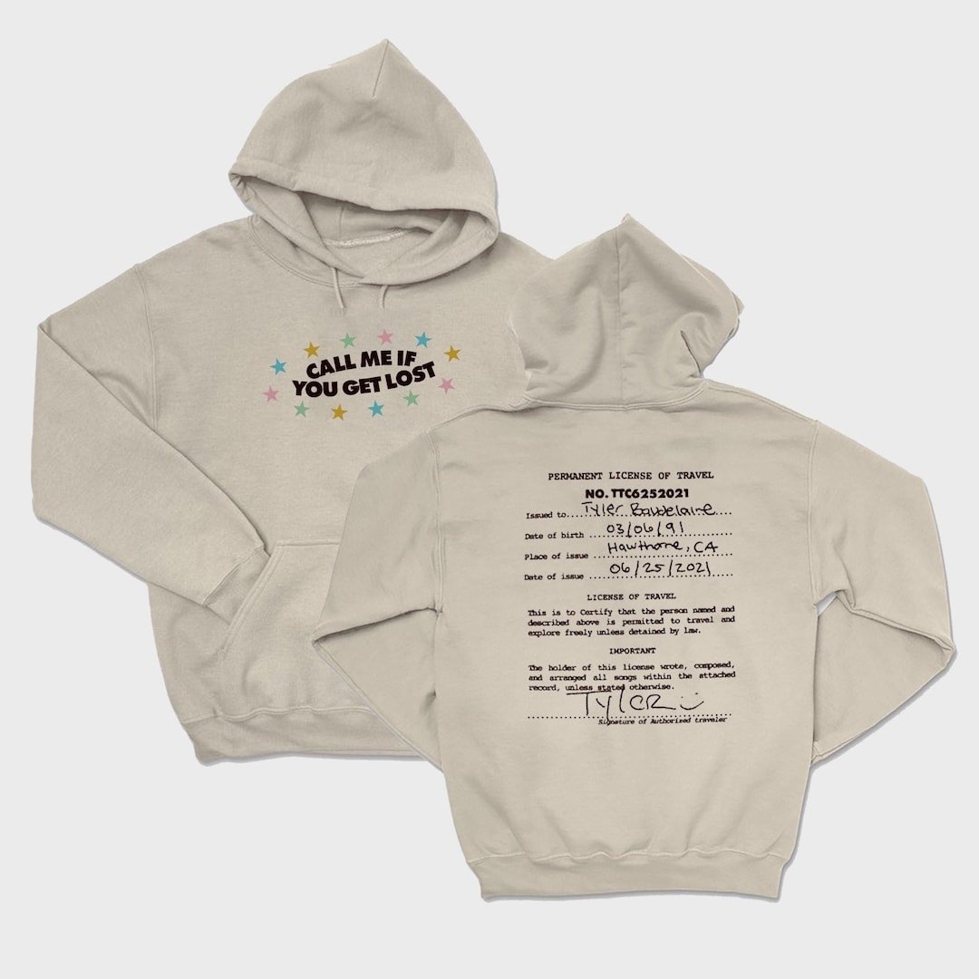 Tyler the Creator CMIYGL License Tour Merch - Etsy