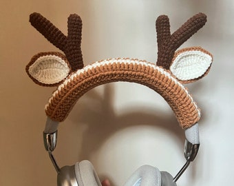 Crochet Cat Ears Headphone Accessory ,headset Attachment,christmas Gift ...