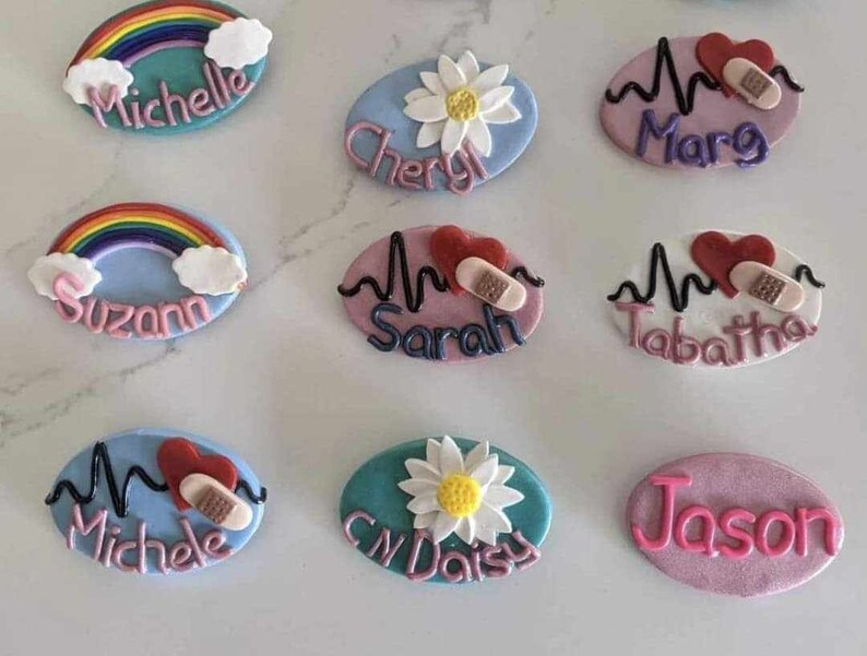 Nurse Name Badges Personalized - Etsy