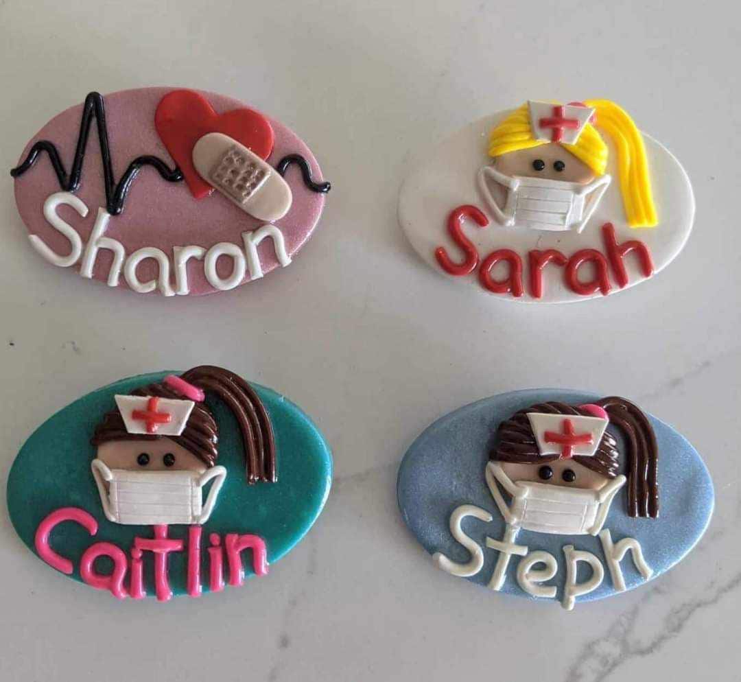 Nurse Name Badges Personalized - Etsy