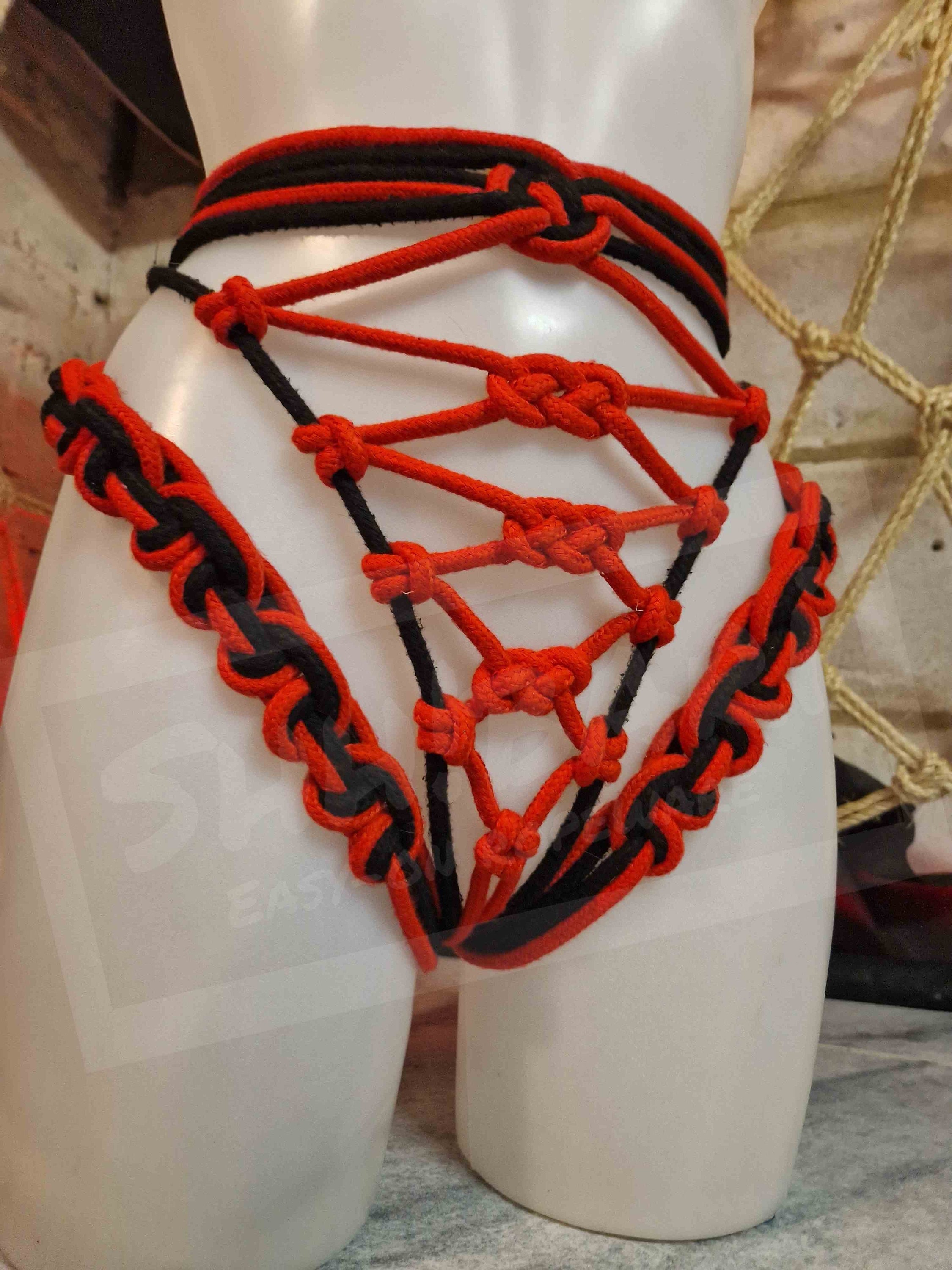 Shibarbi Girl Hip Harness Shibari Style Ropekini Hishi Karada Bikini Rope Dress - Etsy