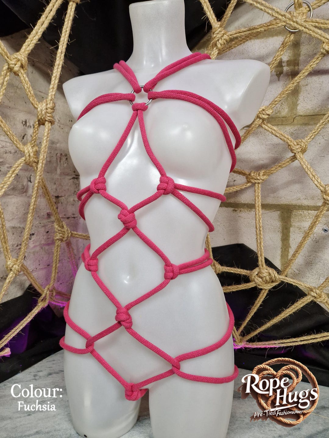 Traditional Mk2 Shibari Rope Bondage Hishi Karada Full Body Harness Rope Dress - Etsy