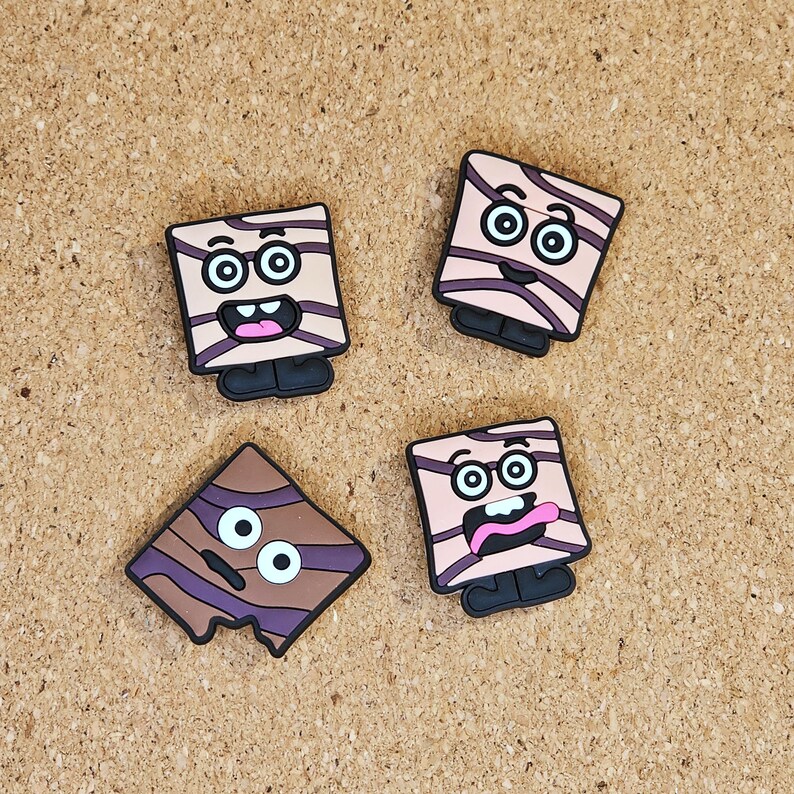 Funky Cinnamon Toast Crunch Character Shoe Charms, Cute Cereal PVC ...