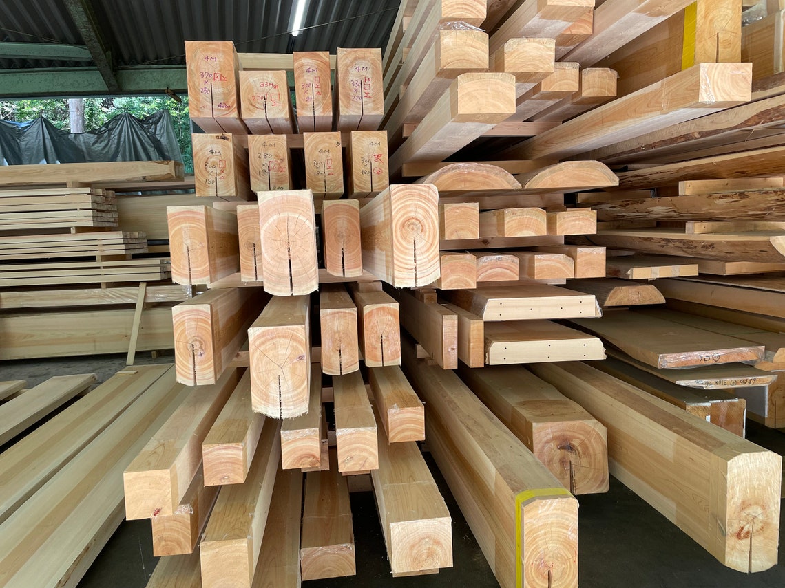 Hinoki Lumber Japanese Cypress Solid Wood!4kg - Etsy