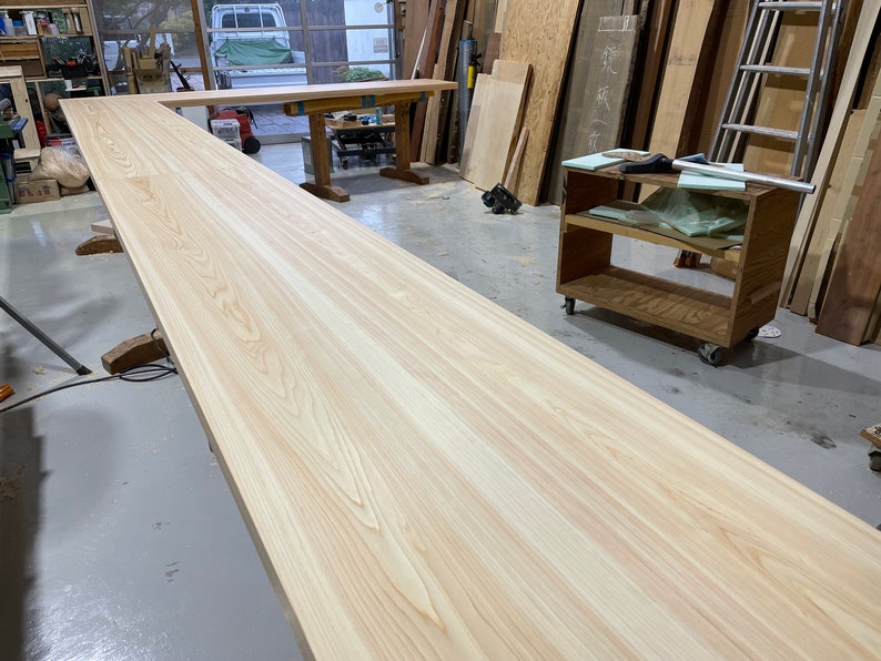 Hinoki Japanese Cypress Solid Wood Countertops Wholesale - Etsy Finland