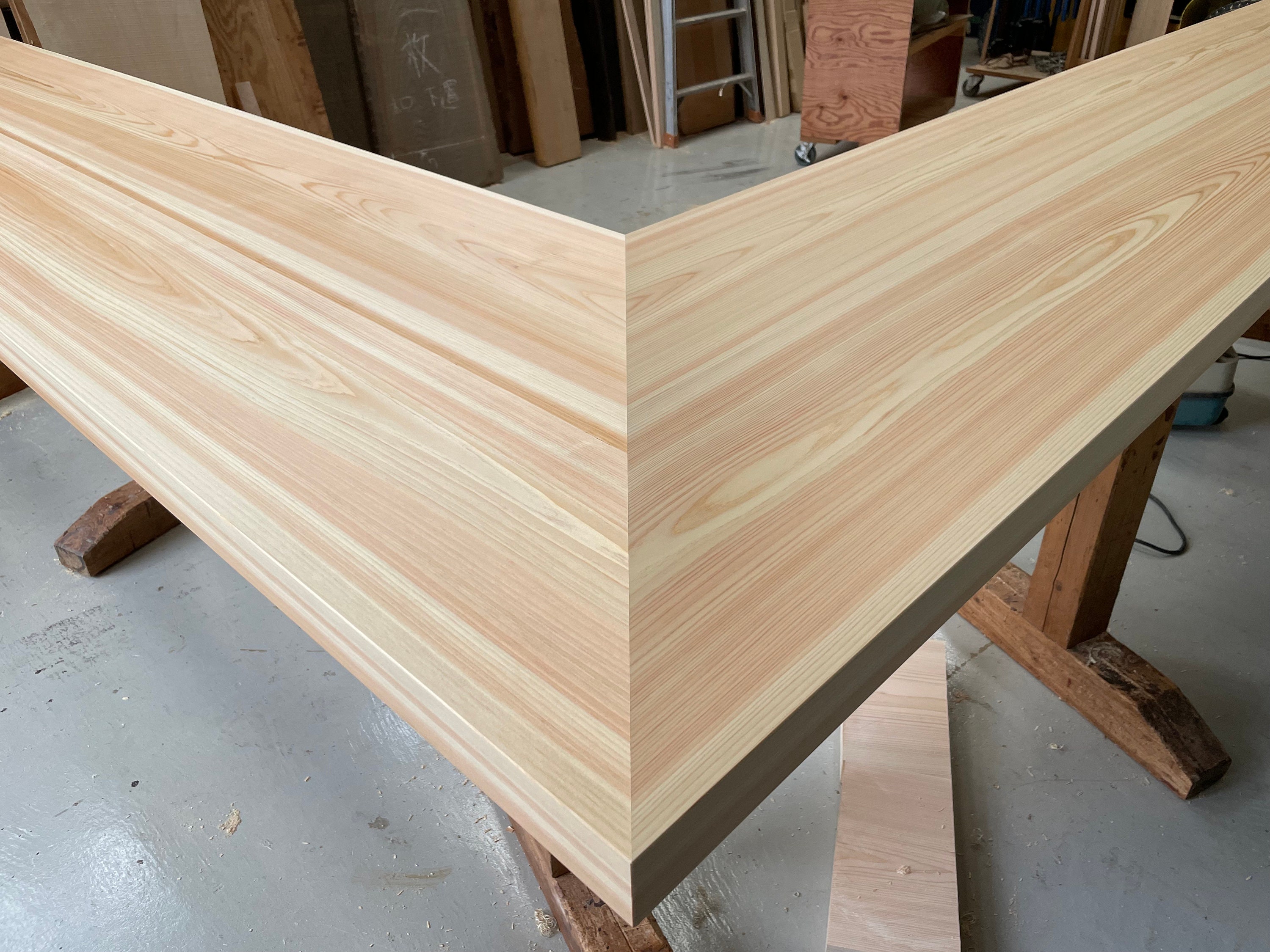 Hinoki Japanese Cypress Solid Wood Countertops Wholesale - Etsy