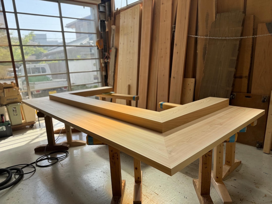 Hinoki Japanese Cypress Solid Wood Countertops Wholesale - Etsy