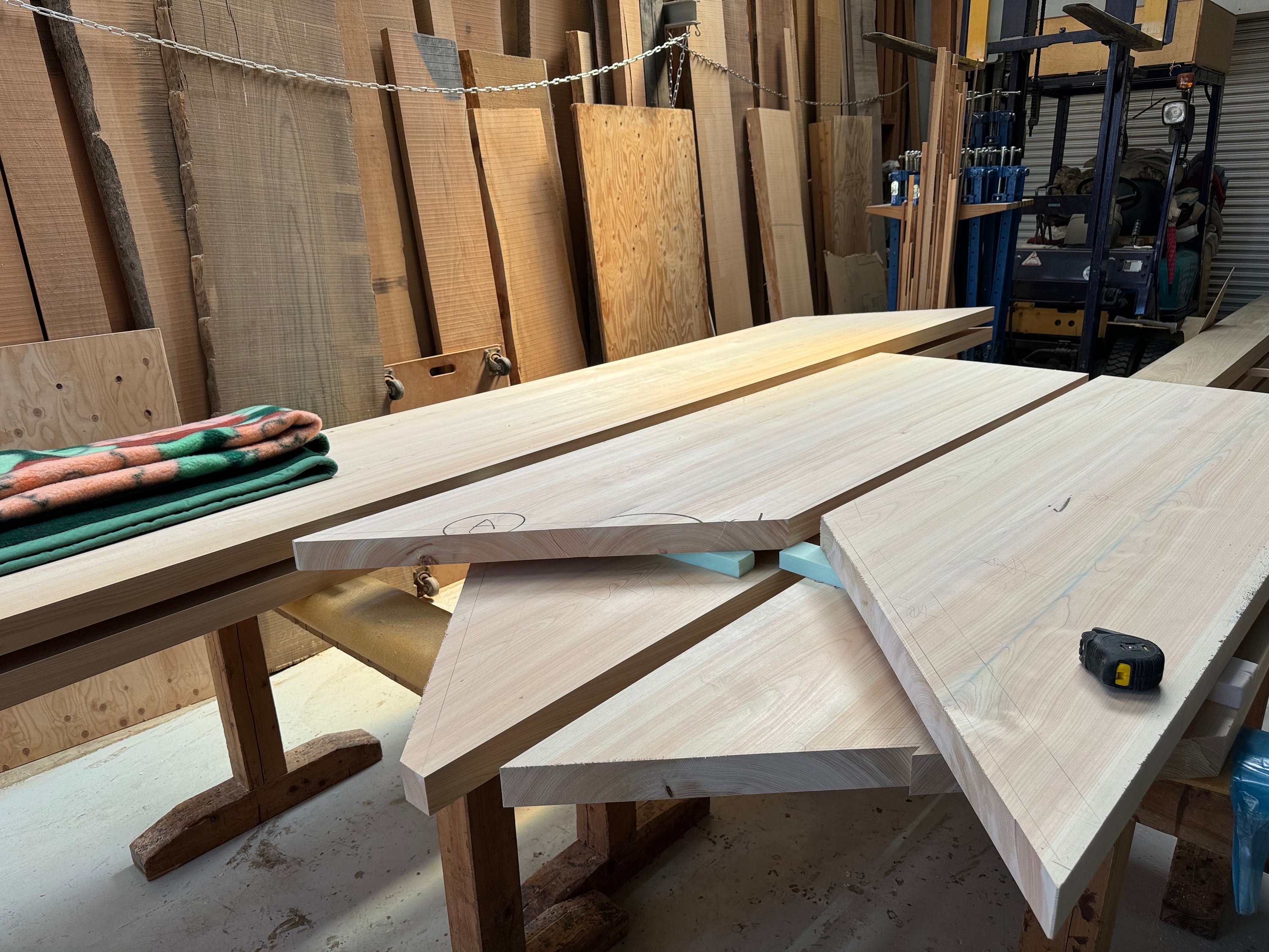 Hinoki Japanese Cypress Solid Wood Countertops - Etsy