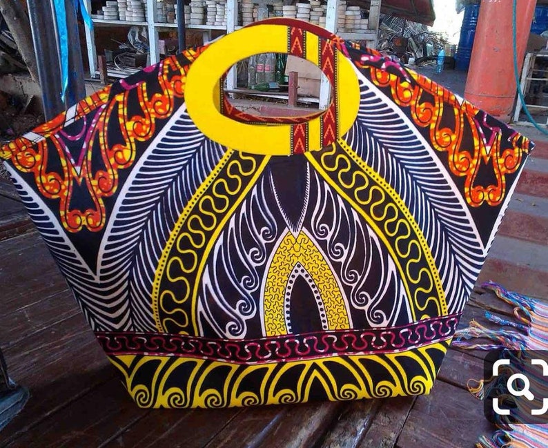 Traditional African Ankara Bag - Etsy
