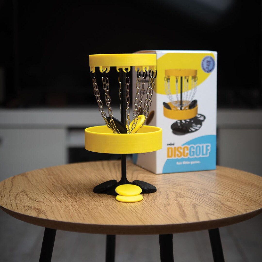 Mini DISCGOLF Game Desktop Tabletop Boardgame Office Toy - Etsy