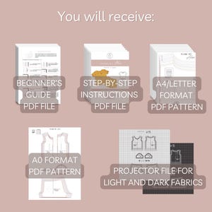 Pajama Set PDF Sewing Pattern for Girl or Boy, Download Easy Printable ...