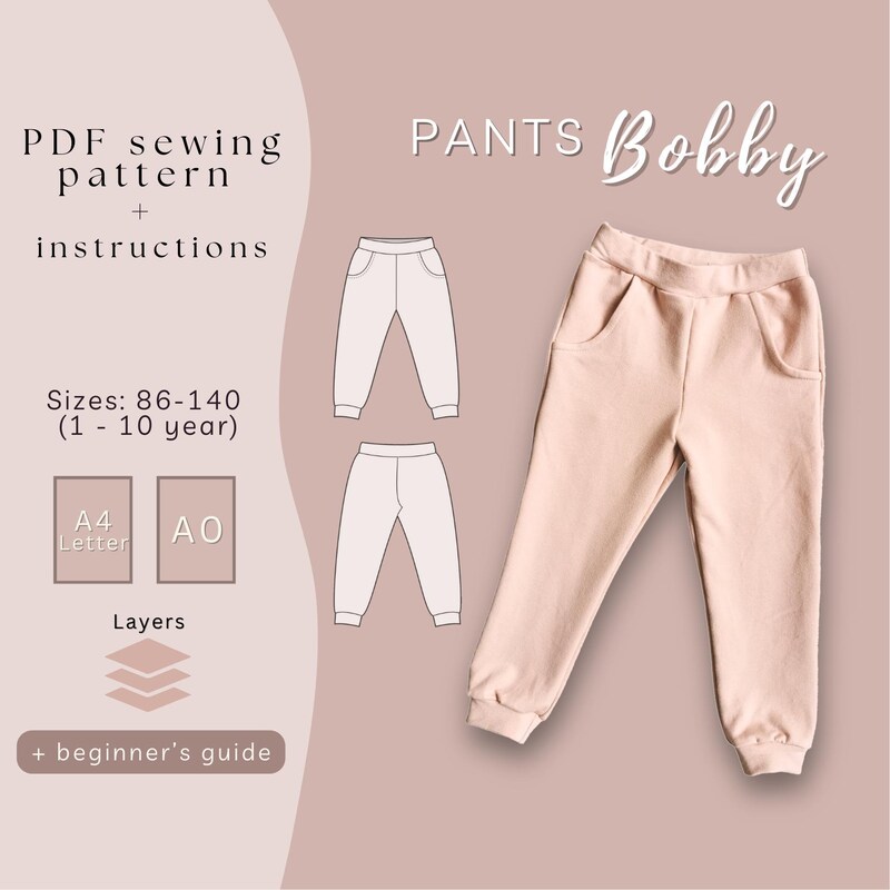 Girls Pants Pattern - Etsy