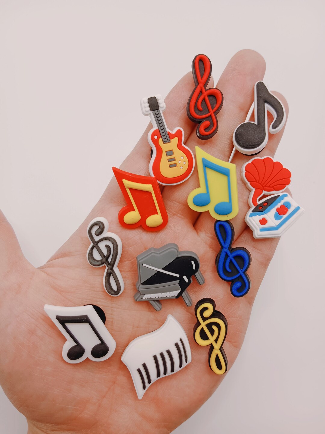 12pcs Music Character Set Croc Charm DIY Music Clog - Etsy