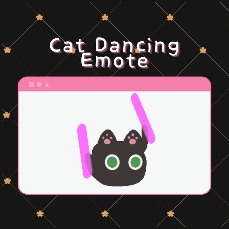 Animated Dancing Cat Emote - Discord, Youtube, Twitch. - Etsy