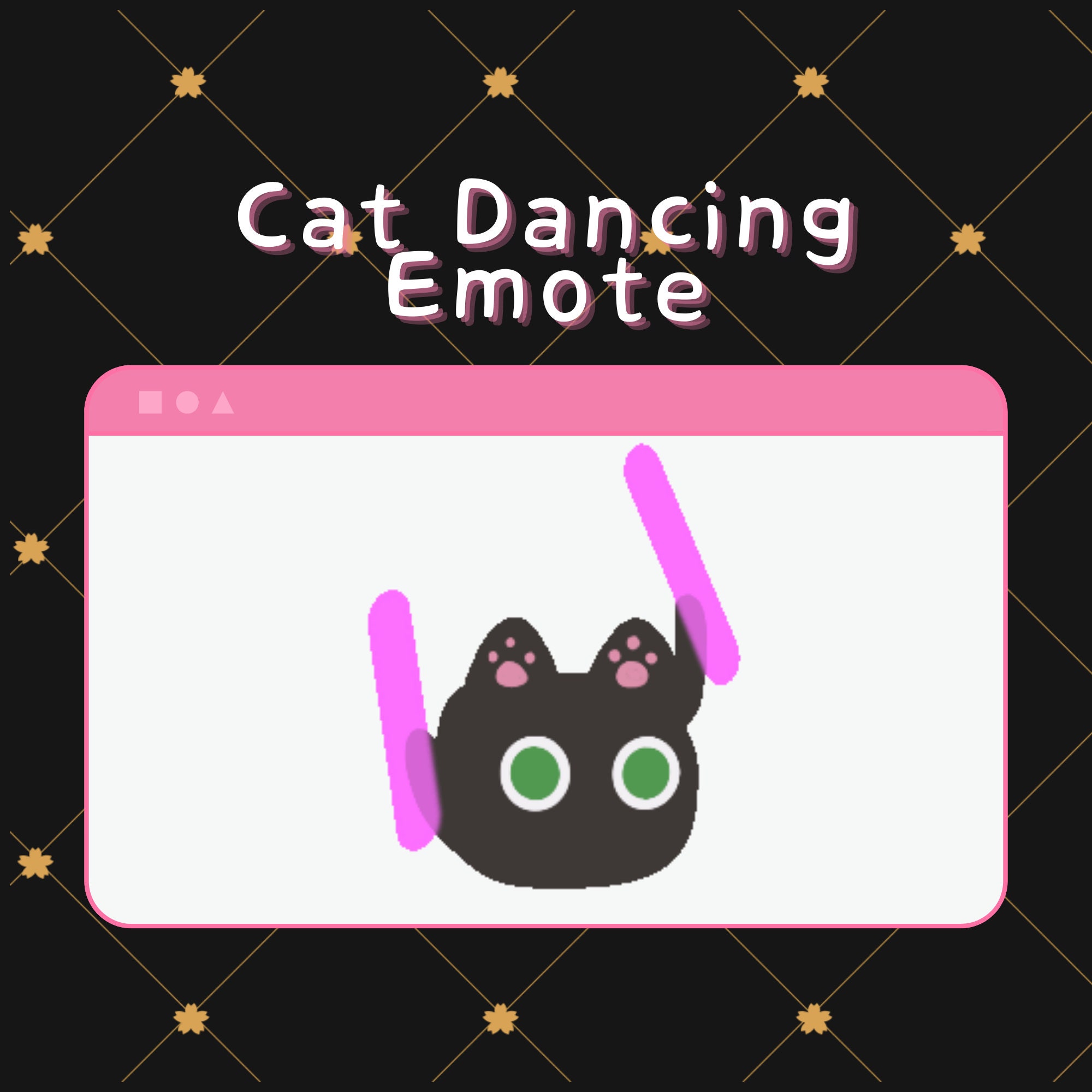 Animated Dancing Cat Emote - Discord, Youtube, Twitch. - Etsy