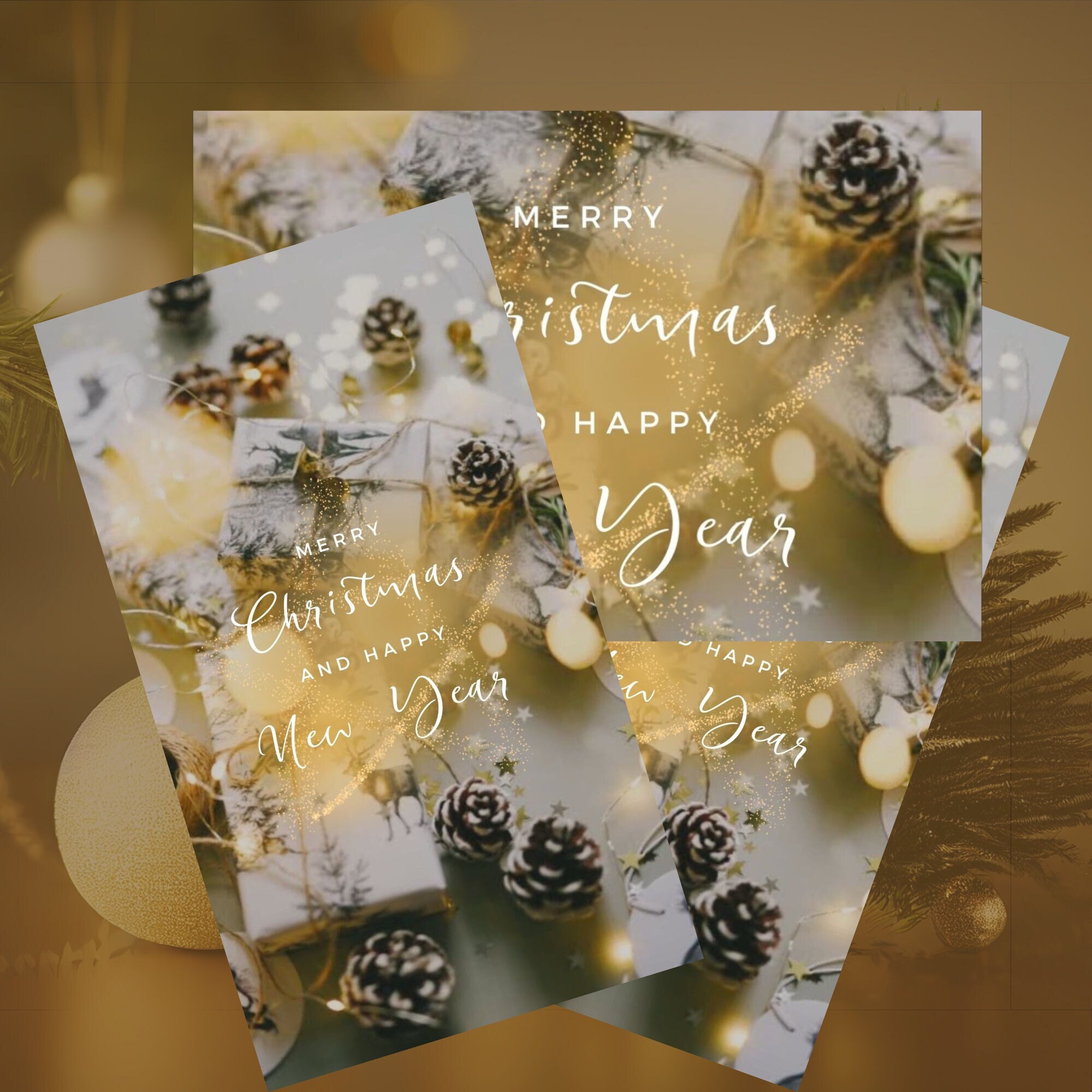 Printable Christmas Cards - Etsy