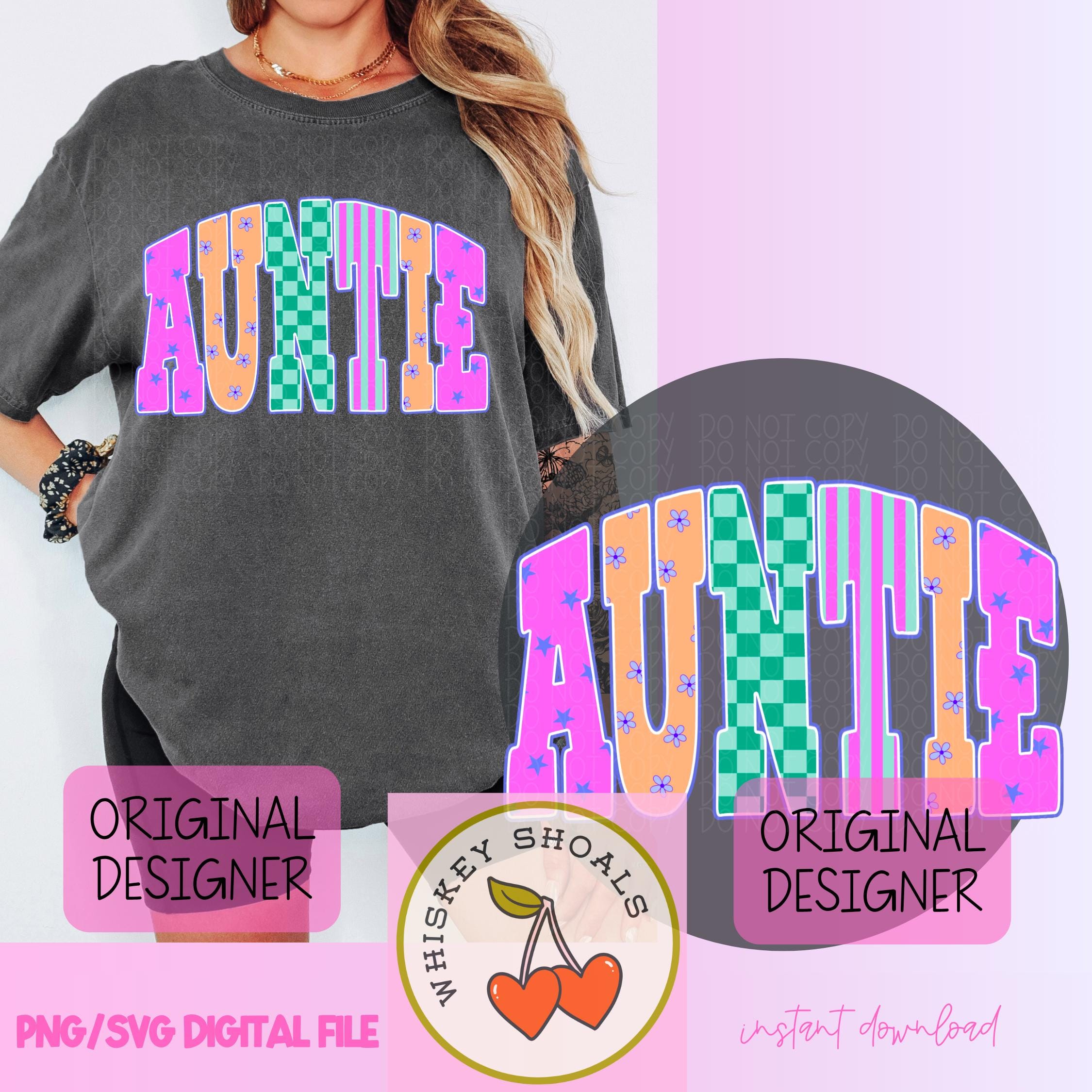 Trendy Aunt PNG Design: Retro Mama Sublimation (digital Download) - Etsy