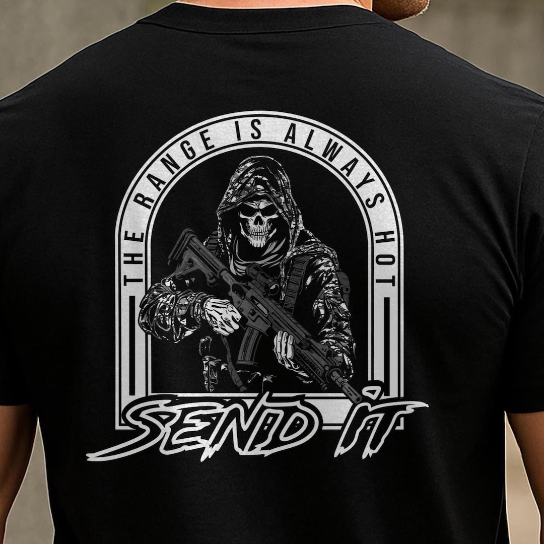 Grim Reaper Tactical Tee: Police, Military, Veterans - Skull Design - Etsy