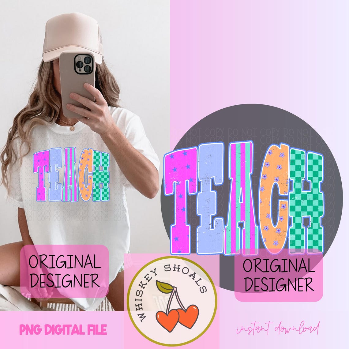 Preppy Teacher PNG: Bows & Varsity Design (digital Download, 300 DPI ...