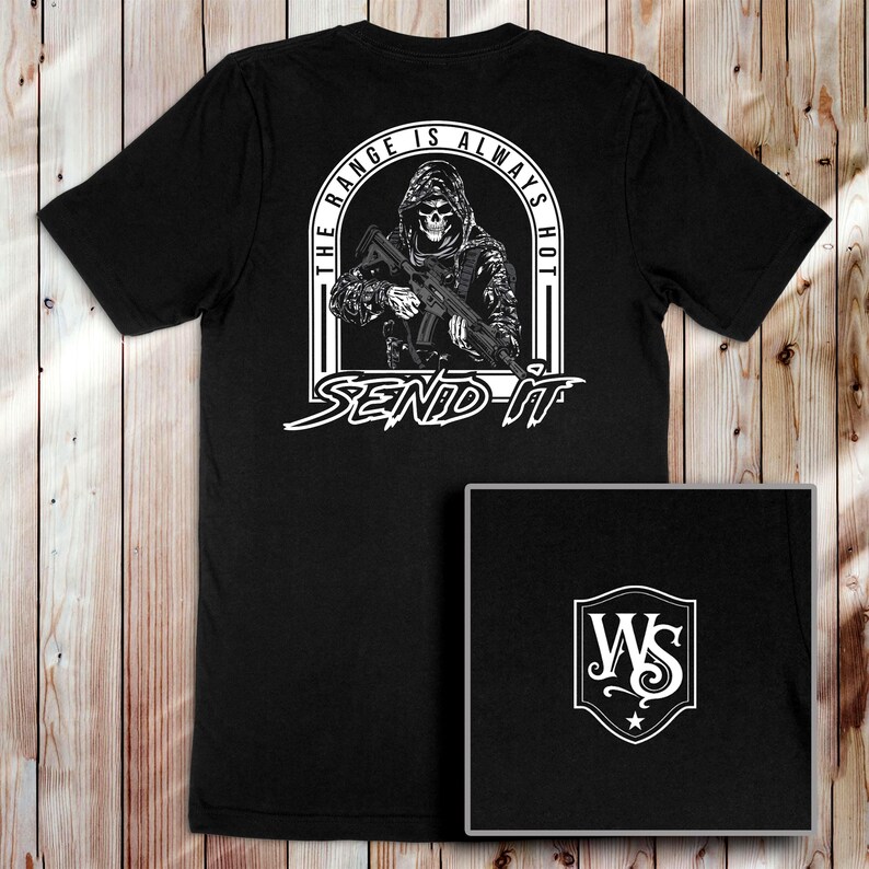 Grim Reaper Tactical Tee: Police, Military, Veterans - Skull Design - Etsy