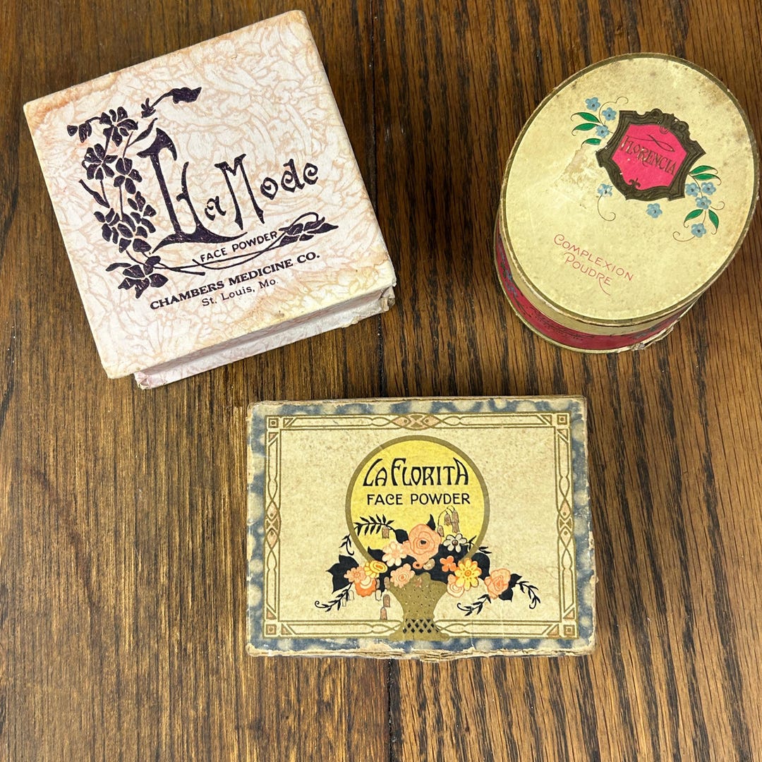 Set of 3 Vintage Complexion Cosmetic Face Powder Boxes - Etsy