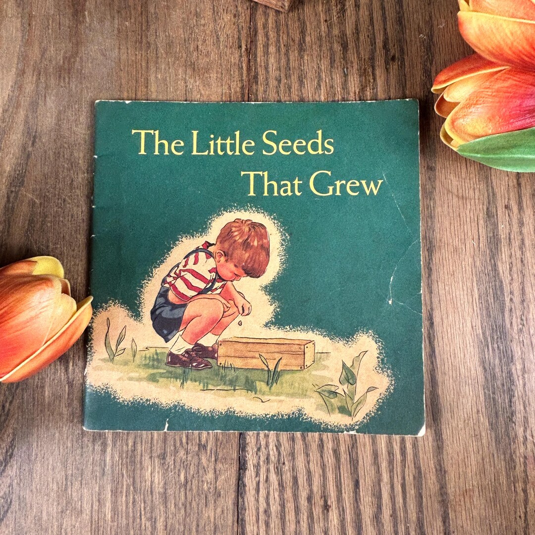Vintage 1950 the Little Seeds That Grew Christian Childrens Book by ...
