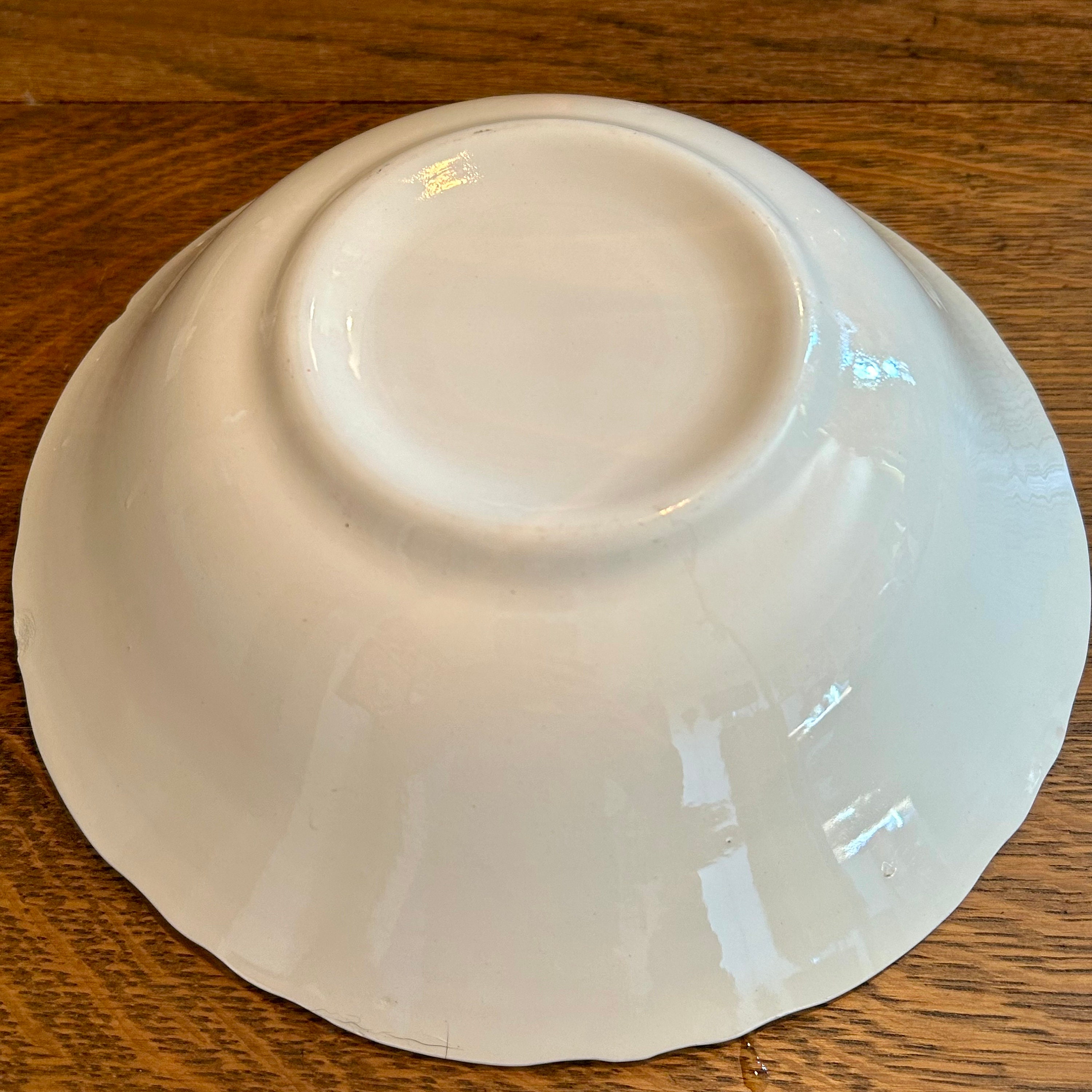 Vintage 1940s SCIO Pottery Hazel Pattern Round Serving Bowl Floral With ...