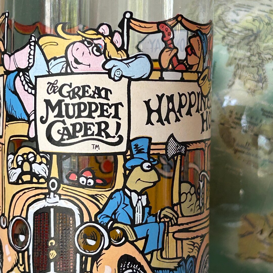 1981 Mcdonald’s the Great Muppet Caper Drinking Glass Happy Meal Miss ...